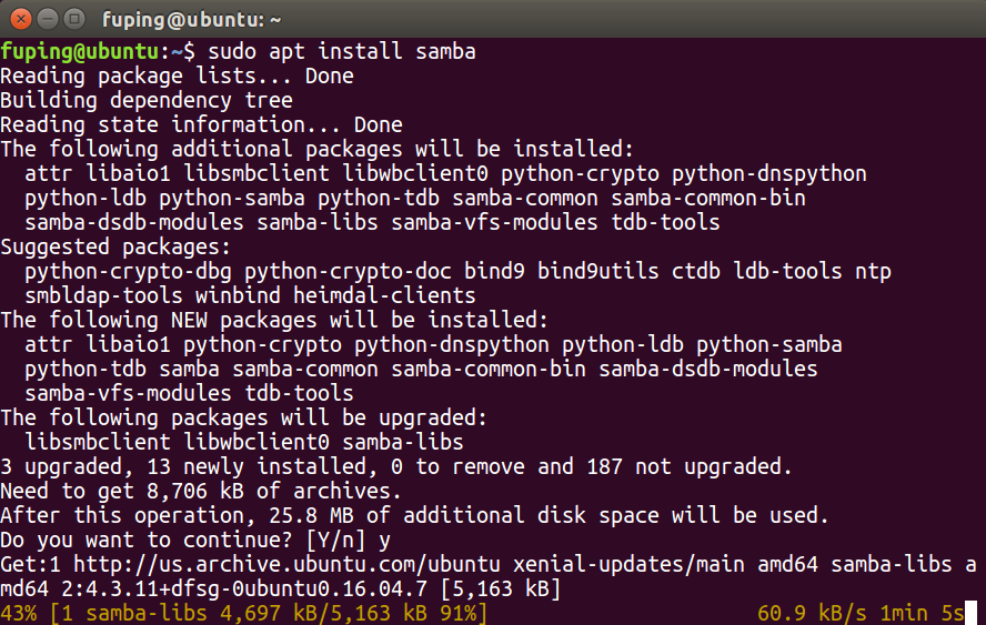 Samba远程代码执行漏洞(CVE-2017-7494)复现过程 · 浮萍's Blog
