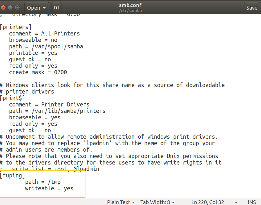 Samba远程代码执行漏洞(CVE-2017-7494)复现过程 · 浮萍's Blog